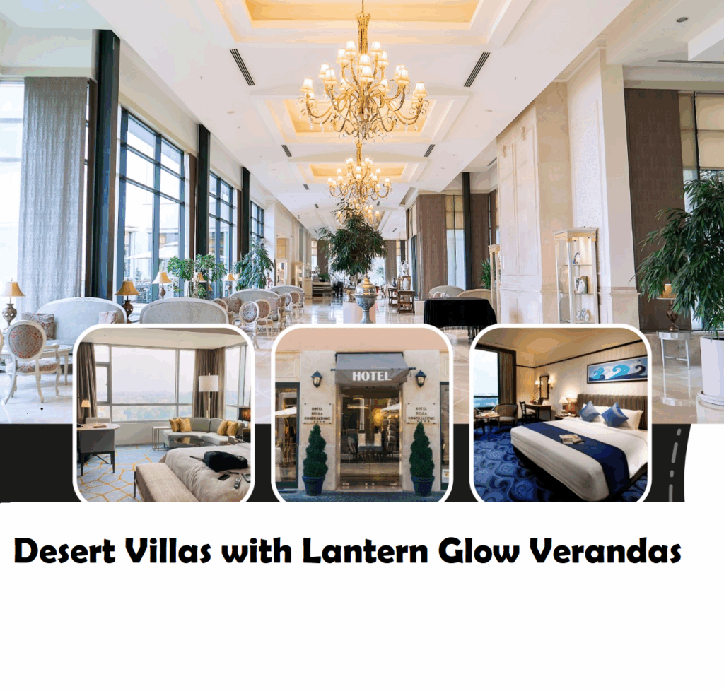 Desert Villas with Lantern Glow Verandas – Cahaya.TBT