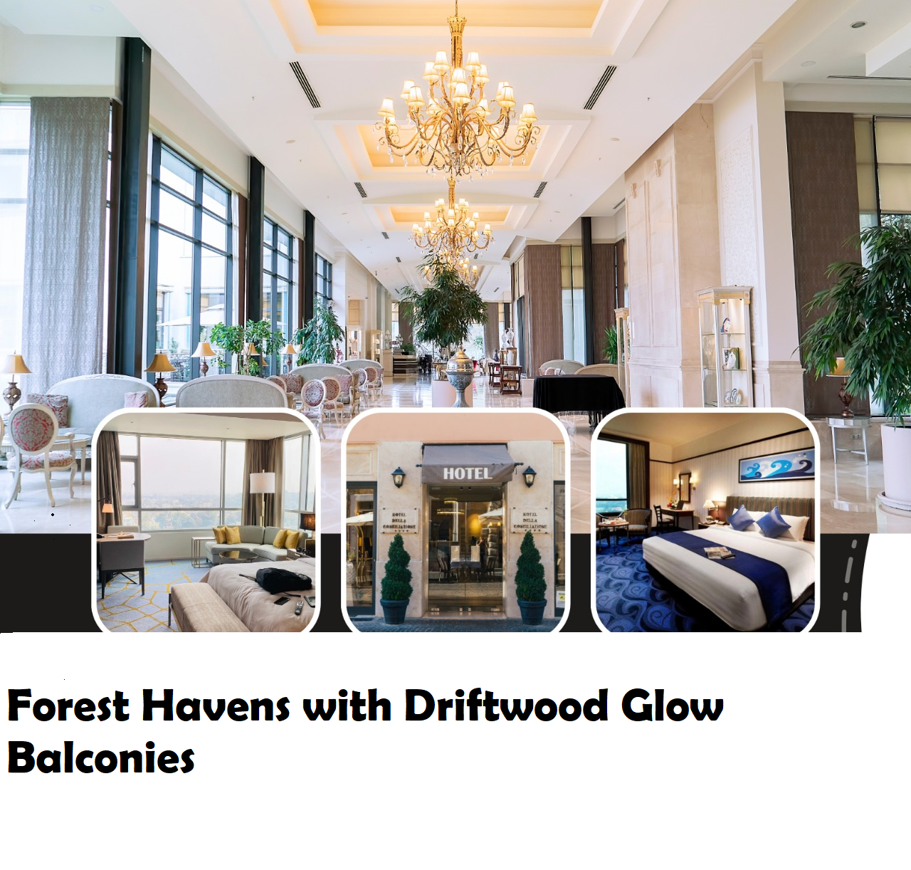 Forest Havens with Driftwood Glow Balconies – Cahaya.TBT